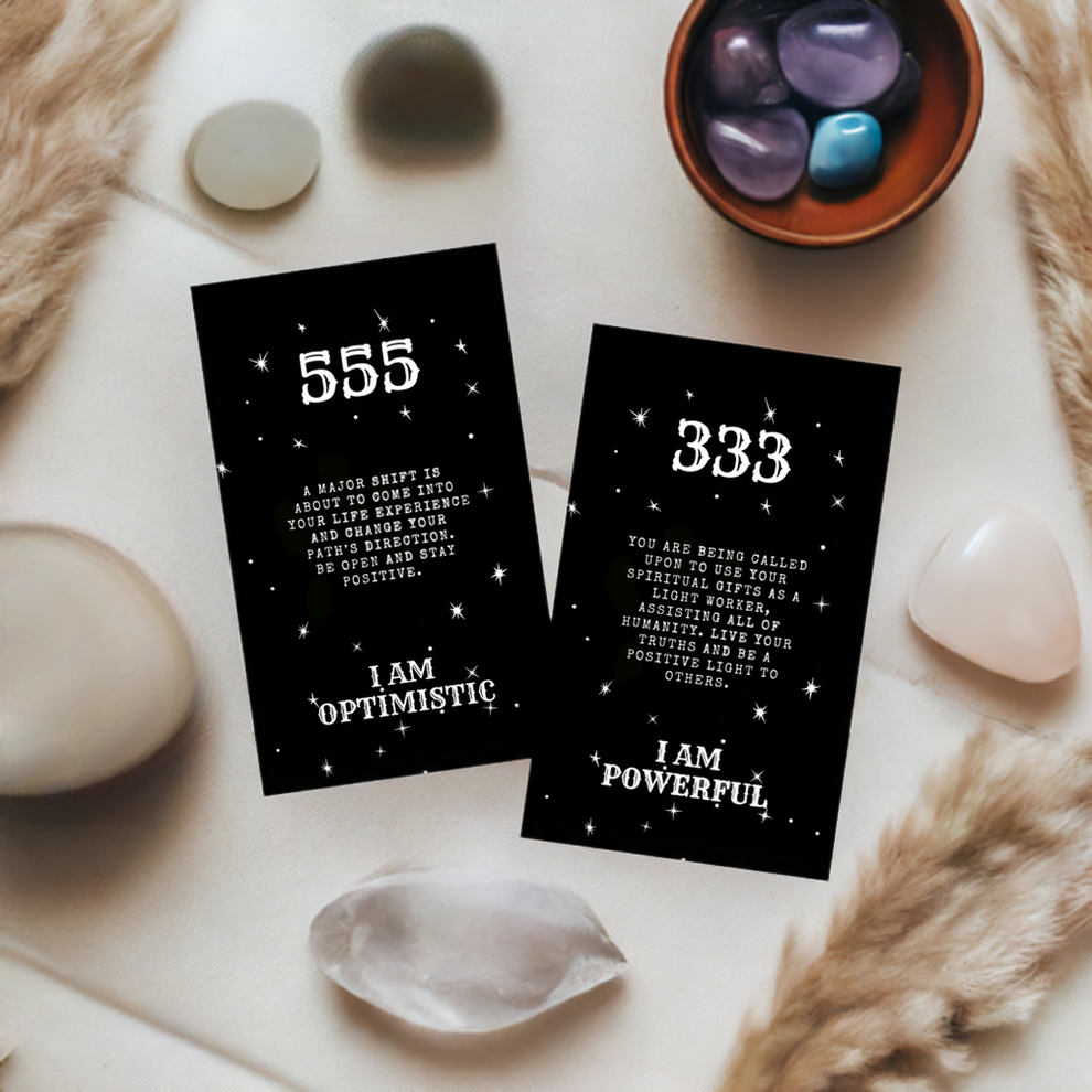 Angel Number Messages Oracle Deck | Scorpio Mystic Angel